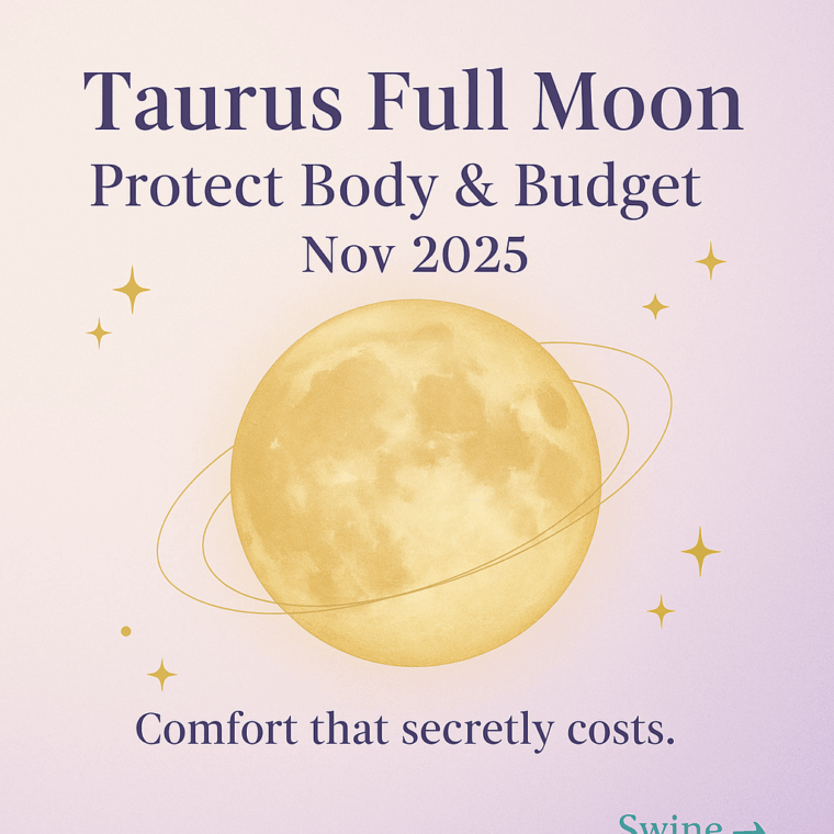 Taurus Full Moon November 2025: Protect Body & Budget Now - Seraphic Siren